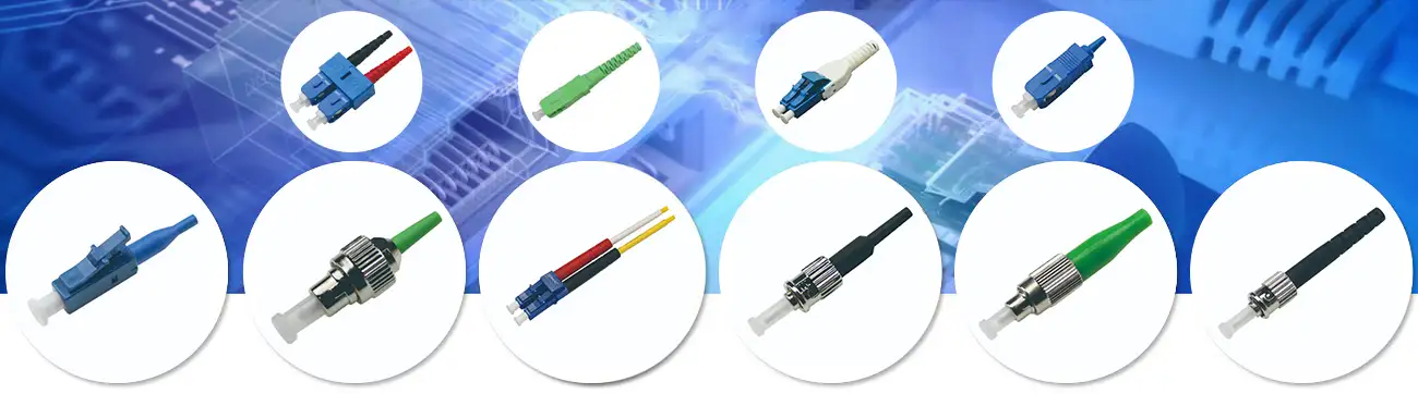 GL FIBER Supply SC LC FC ST/APC UPC SX/DX Fiber Optic Connectors.
