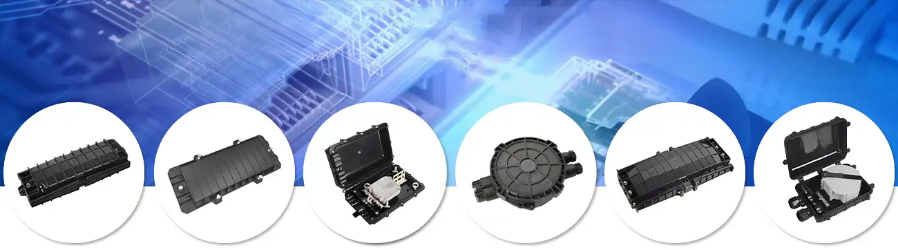 In-Line Type Fiber Optic Horizontal Splice Closure
